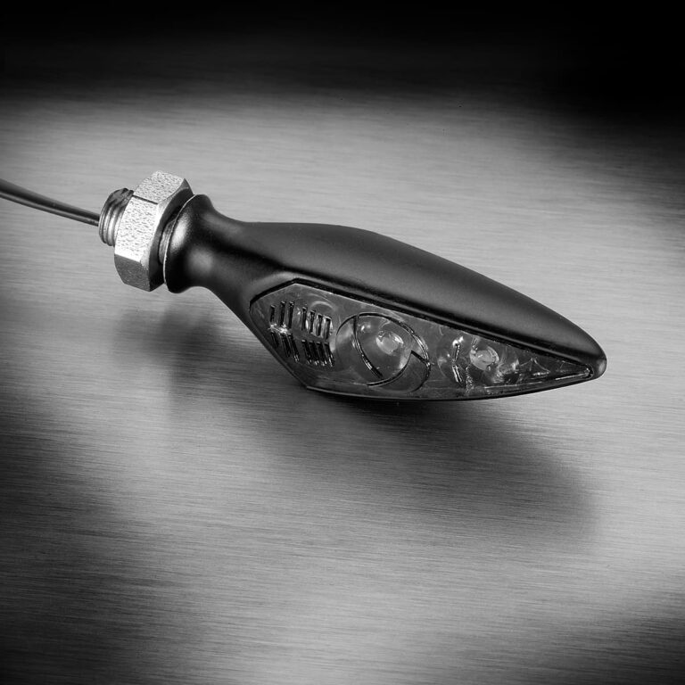Kellermann Rhombus S Dark Indicator Custom Motorcycle Parts Canada | Sane Motion Moto