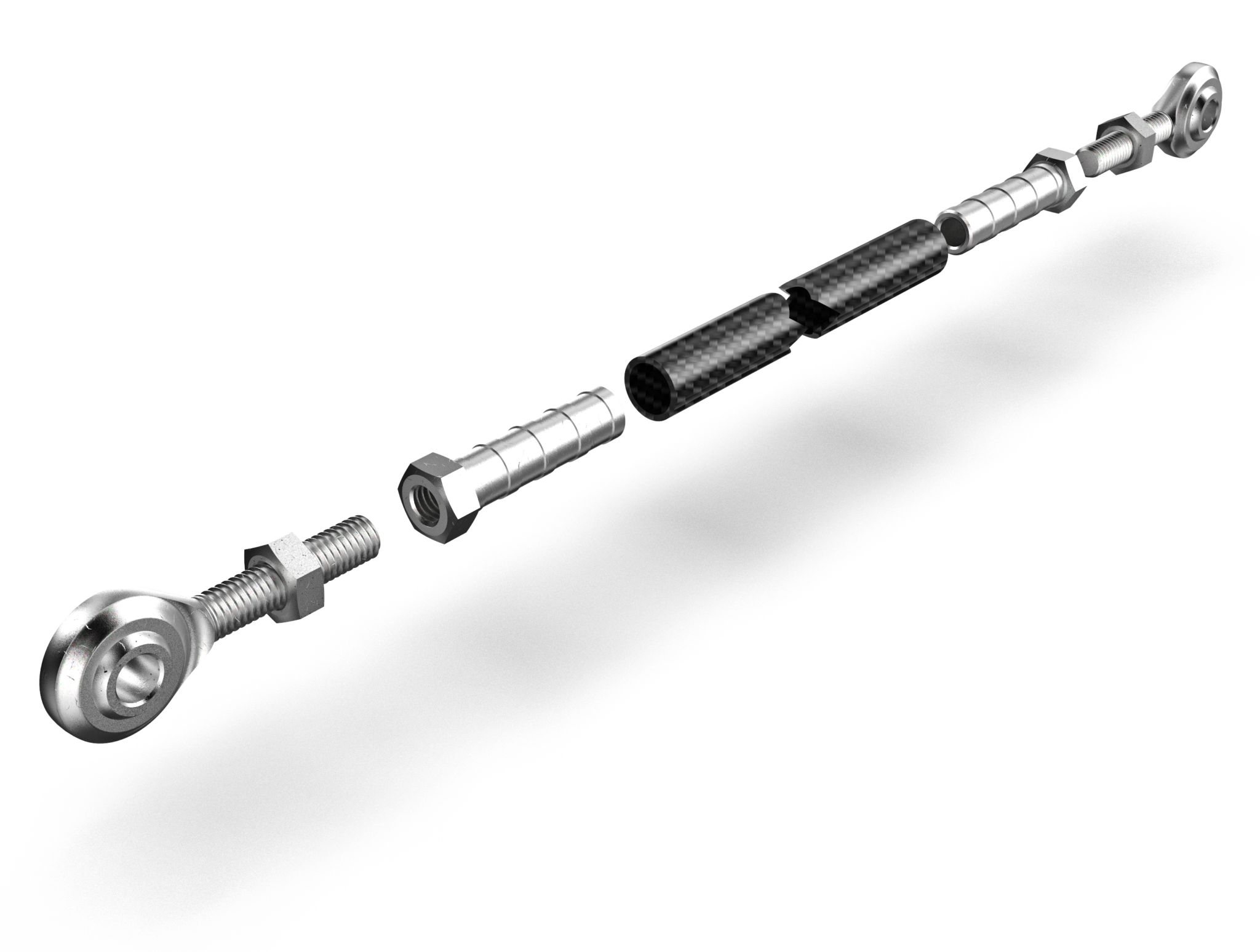 Carbon Fiber Shift Brake Linkage - Sane Motion Moto